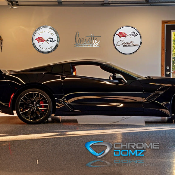 Genuine General Motors Garage Signs Online | Chrome Domz – tagged "Corvette"