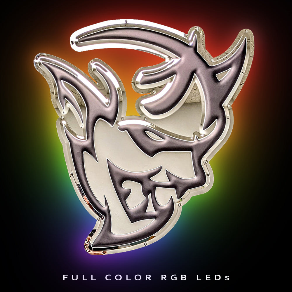 Dodge Demon Logo 2018 DODGE CHALLENGER Right Side Fender DEMON Badge