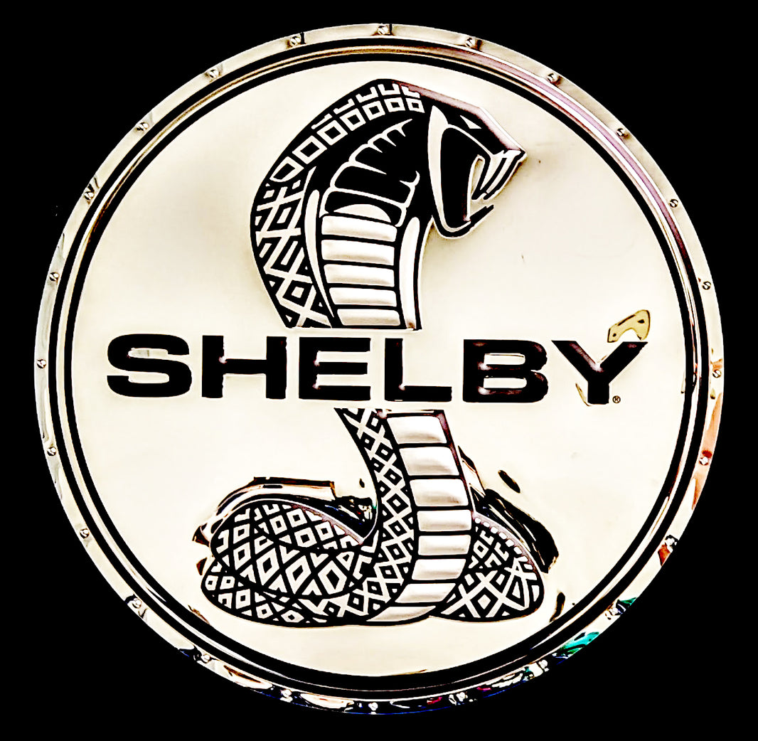 Chrome Domz: Premium Metal Wall Art Decor | Metal Logo Sign