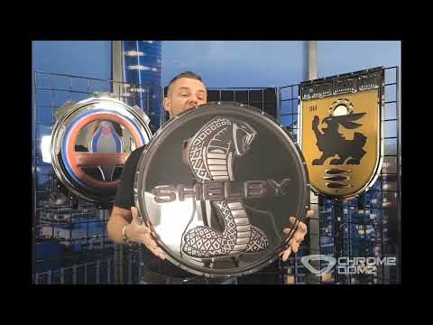 Chrome Domz: Premium Metal Wall Art Decor | Metal Logo Sign